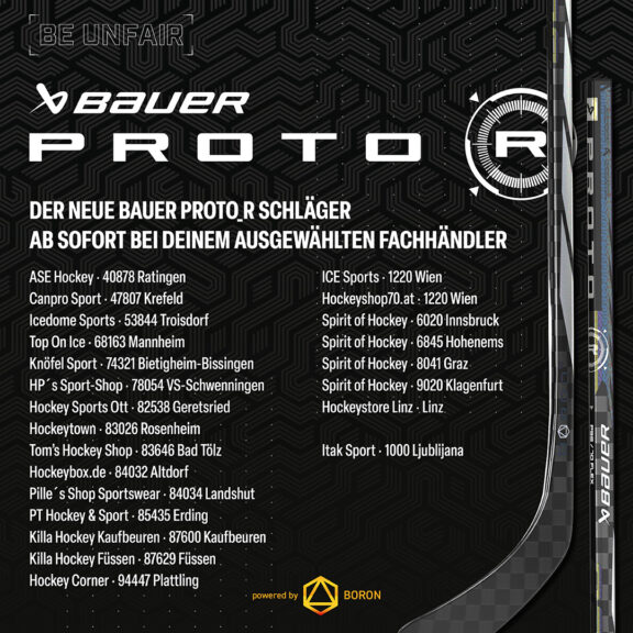 Bauer ProtoR - jetzt erhältlich beim ausgewählten Fachhändler - Schanner