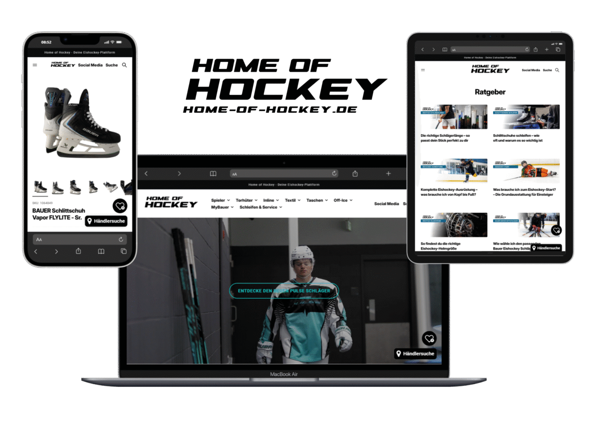 Home of Hockey – deine neue Plattform rund um Eishockey-Produkte - Schanner
